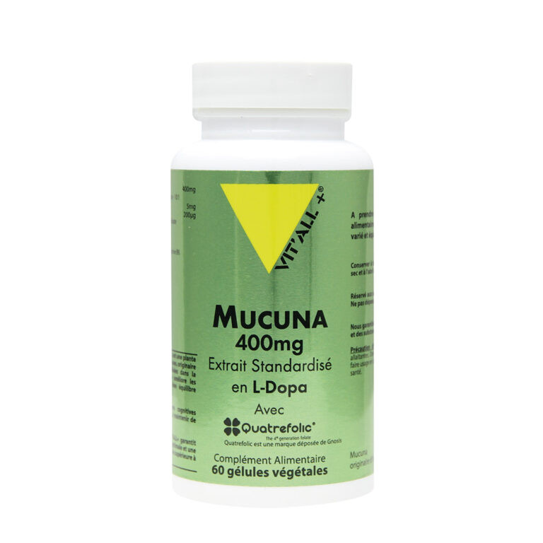 MUCUNA PRURIENS 400mg - 60 gélules végétales | Herbonata